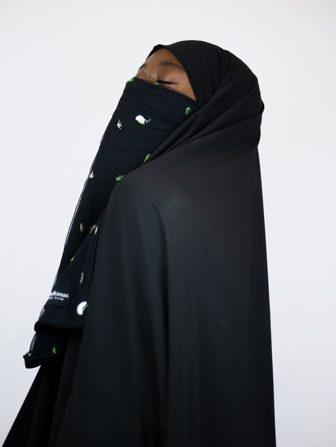 Diadem Chiffon and Tulle Niqab, Rebel Princess – Les Sultanas